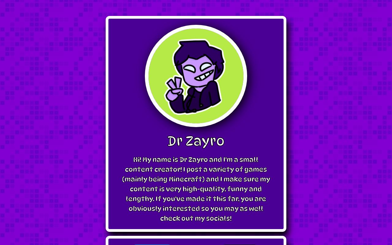 Dr Zayro's Socials!